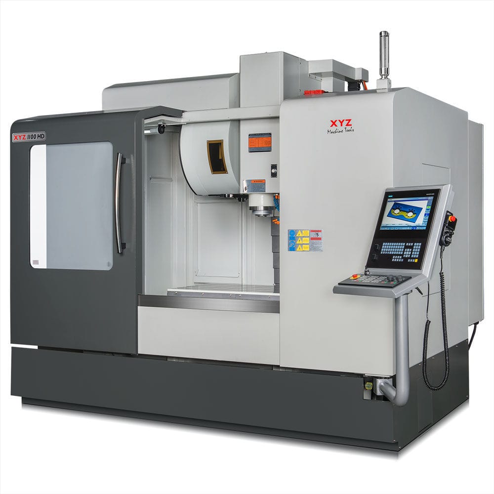 3-axis CNC machining center - XYZ 1100 HD - XYZ Machine Tools ...
