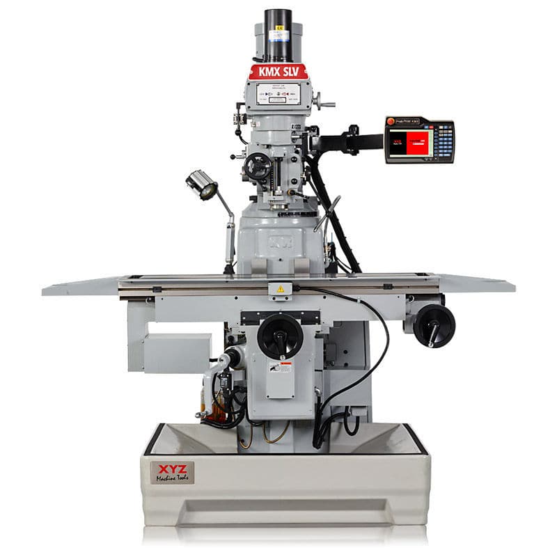 3-axis CNC milling machine - XYZ KMX SLV - XYZ Machine Tools - 2-axis ...