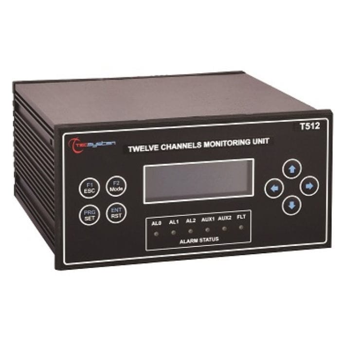 Temperature control unit with LCD display - T512 - TECSYSTEM srl ...