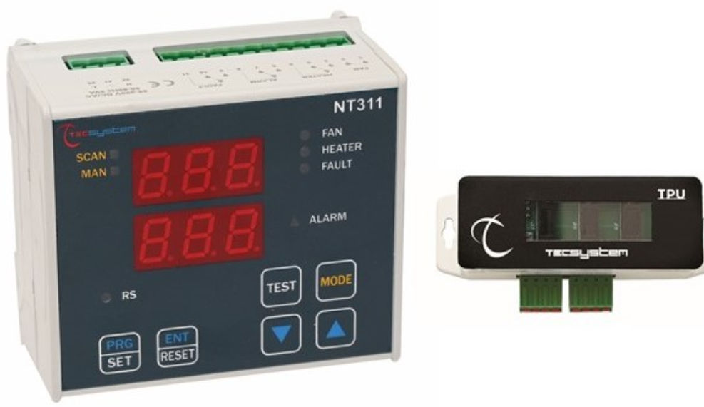 Temperature monitoring system - NT311 - TECSYSTEM srl - power ...