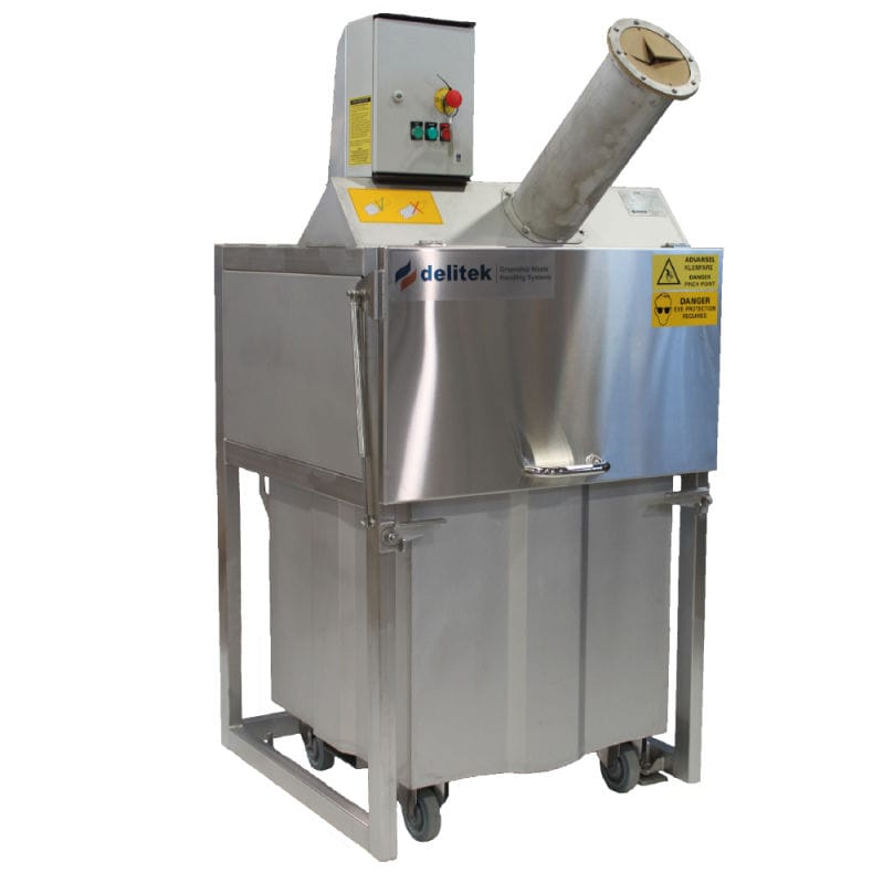 Glass crusher-compactor - DT-500GC - Delitek AS - waste / for bottles / jar