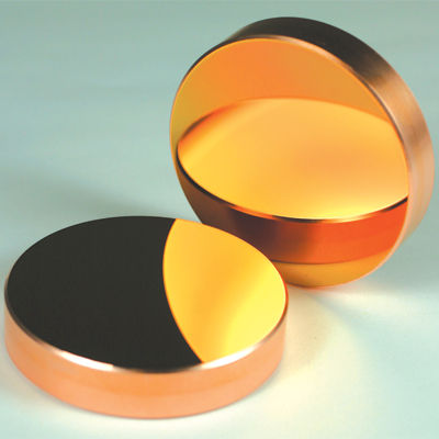 Round mirror - II-VI INFRARED - metal / laser / with phase delay