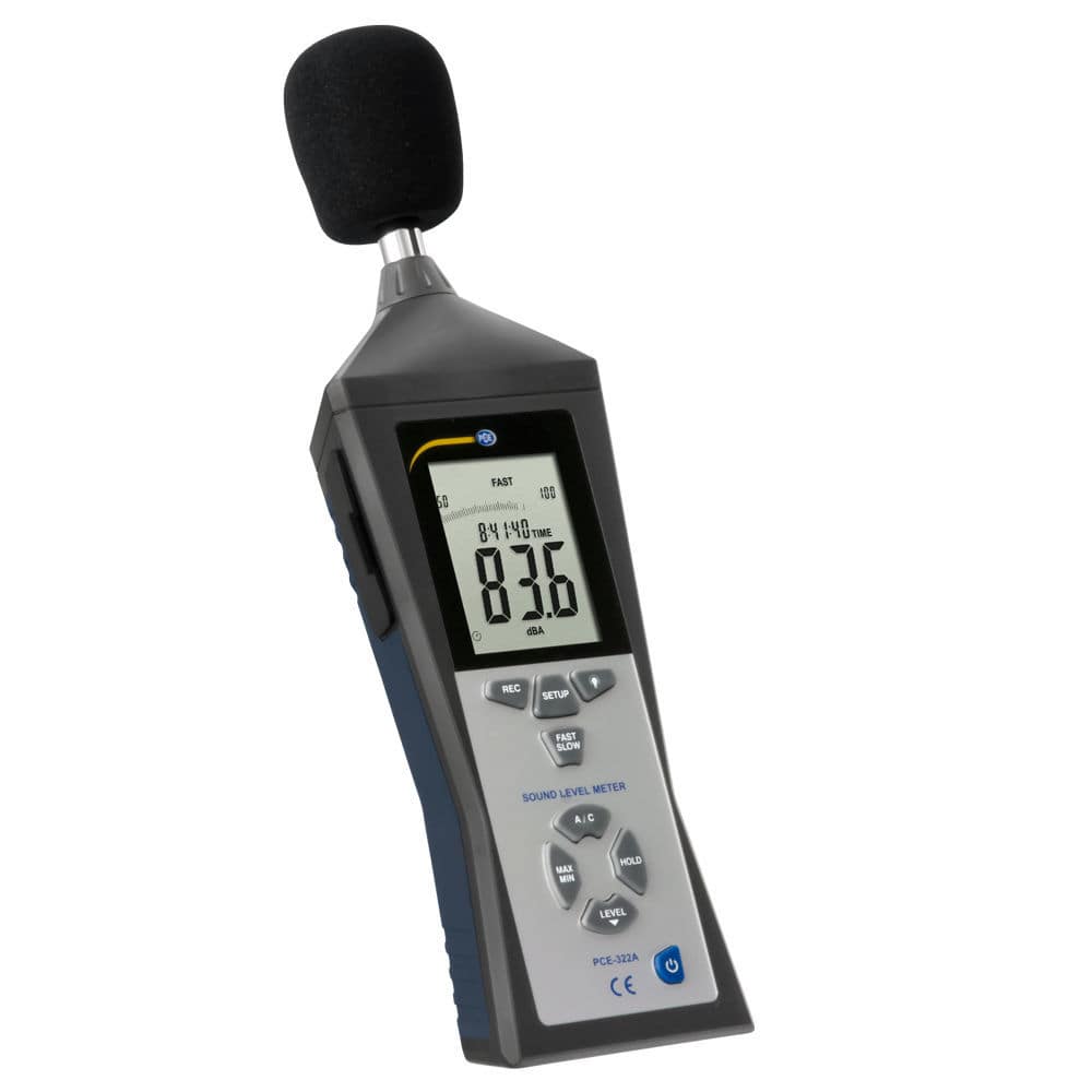 Integrating sound level meter - PCE-322A - PCE Deutschland GmbH - with analysis function / class ...