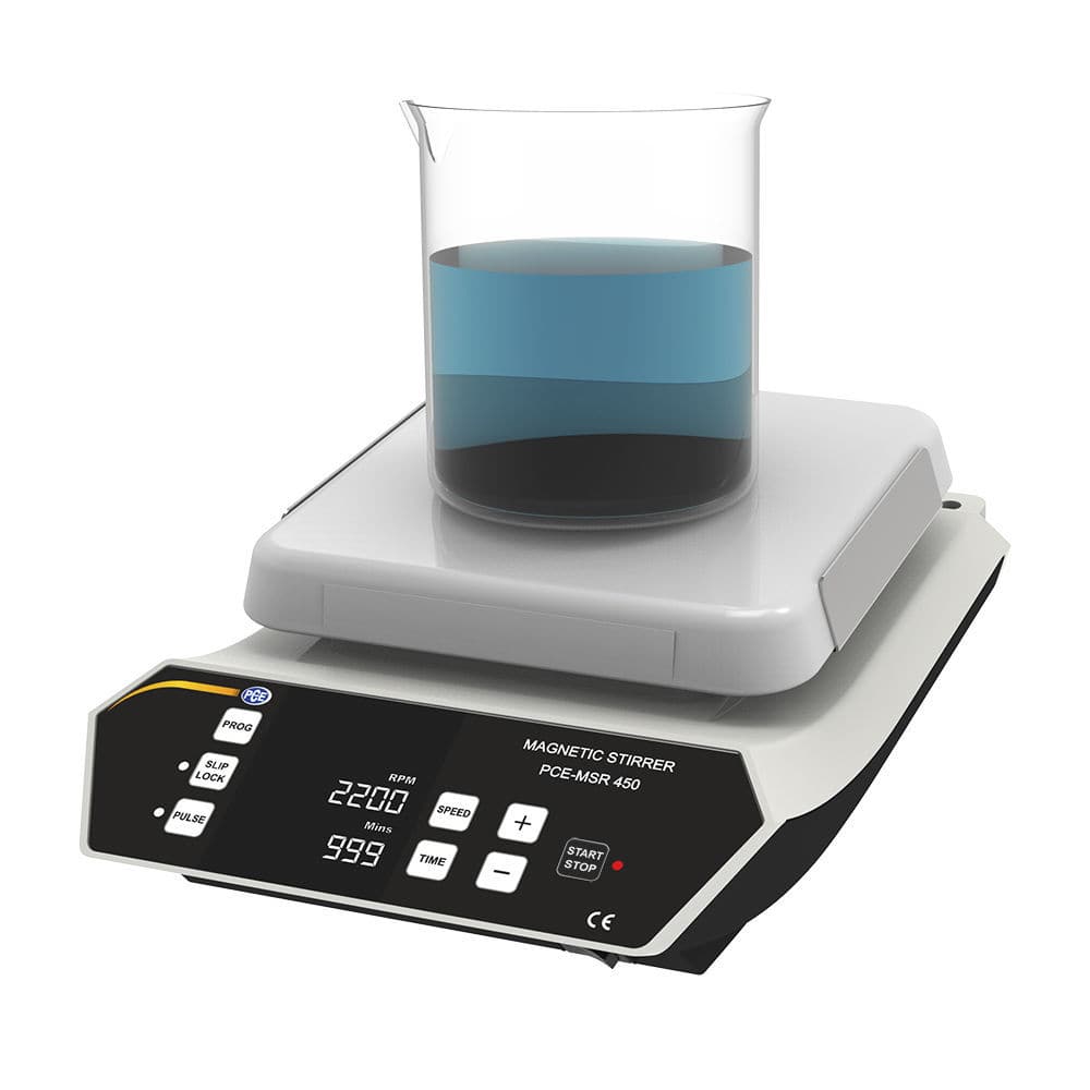 Magnetic laboratory stirrer - PCE-MSR 450 - PCE Deutschland GmbH ...