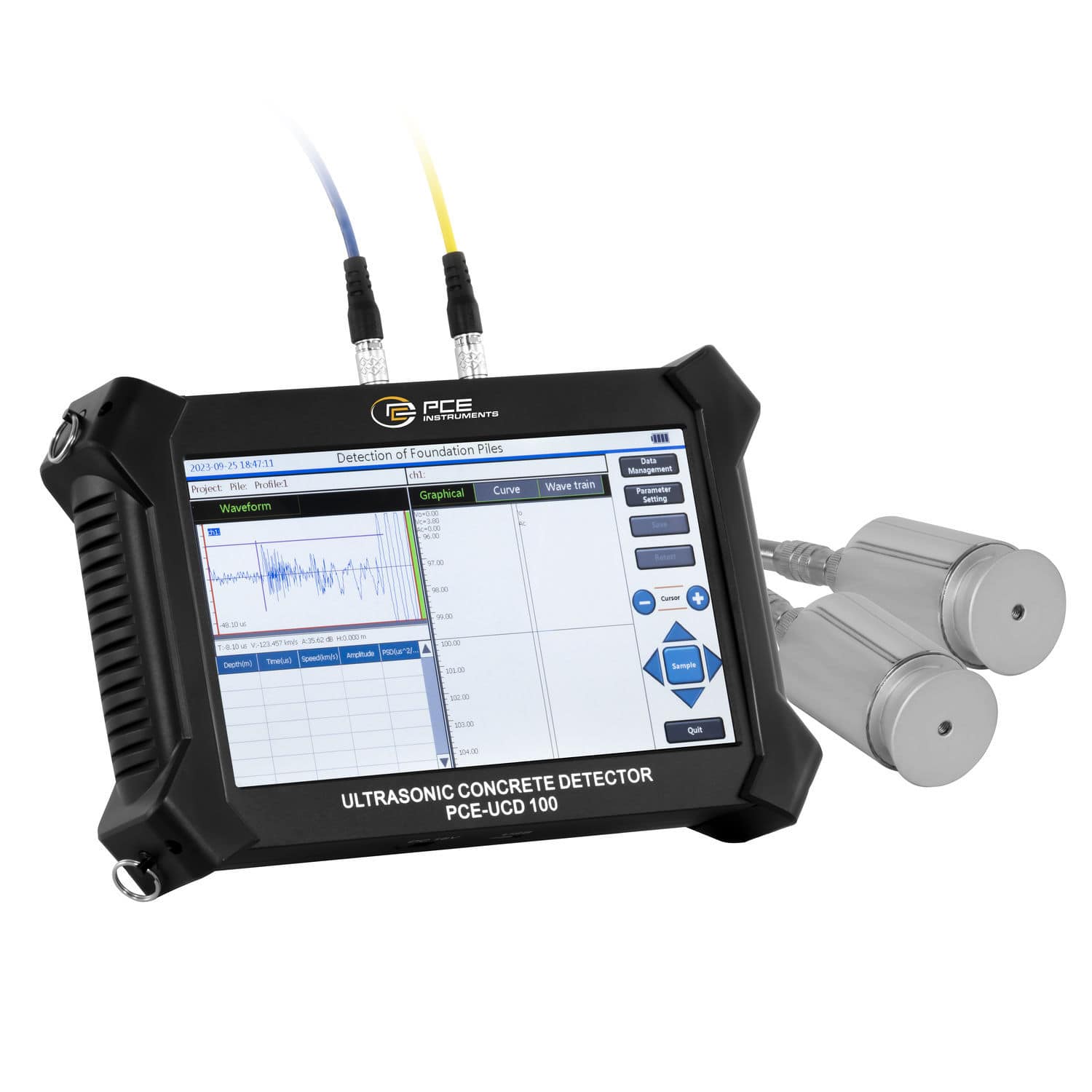 Ultrasonic NDT inspection device - PCE-UCD 100 - PCE Deutschland GmbH
