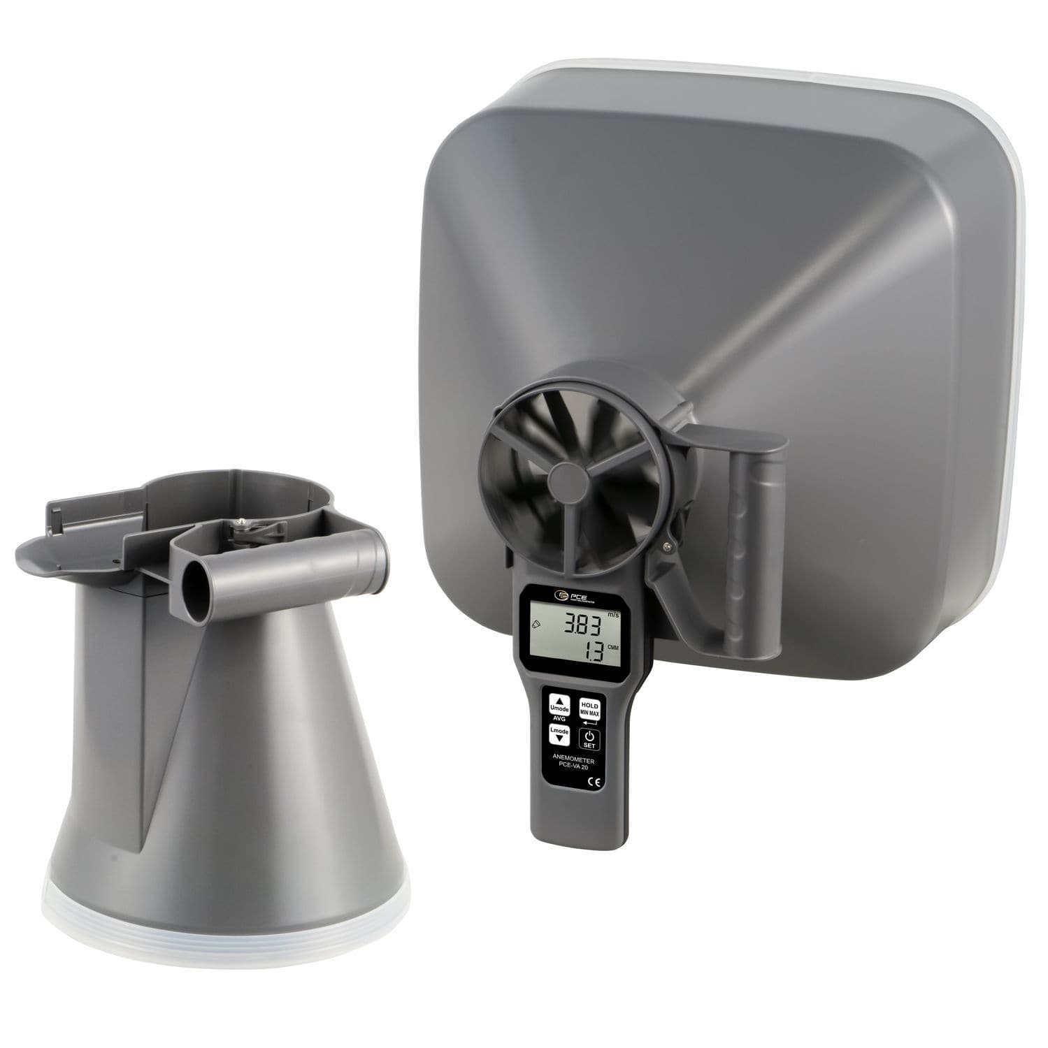 Vane anemometer - PCE-VA 20 SET - PCE Deutschland GmbH - robust ...