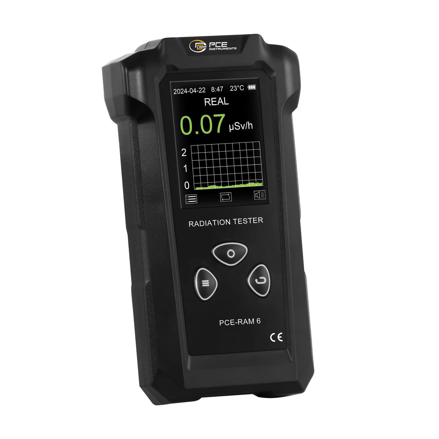 Digital display radiation meter - PCE-RAM 6 - PCE Deutschland GmbH ...