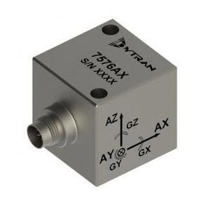 Triaxial accelerometer - 7576 - DYTRAN INSTRUMENTS - MEMS / small / angular