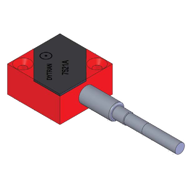 Triaxial accelerometer - 7521A1 - DYTRAN INSTRUMENTS - vibrating ...