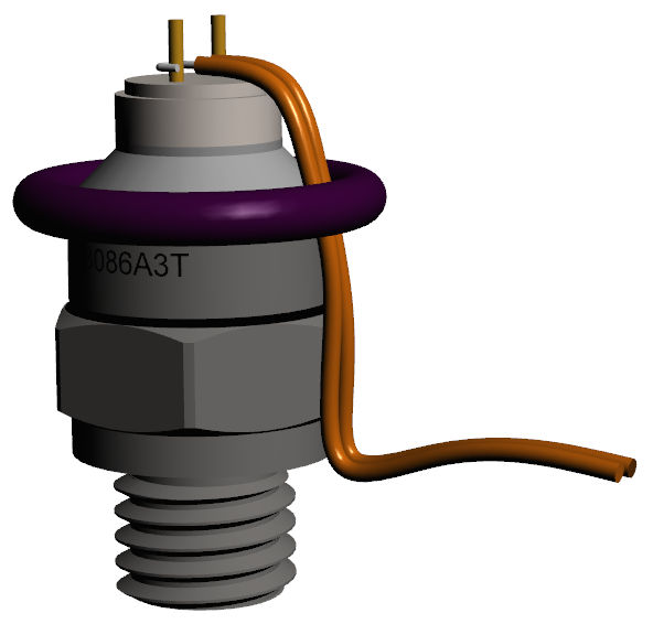 Shock sensor - 3086A3T - DYTRAN INSTRUMENTS
