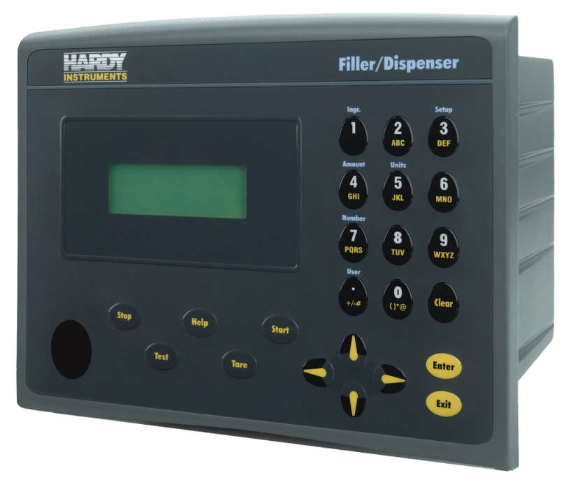 Panel-mount weight indicator-controller - HI 3010 - Hardy Process Solutions