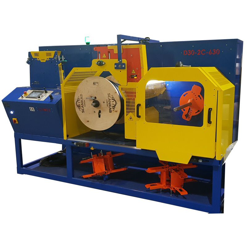 Cable coiler - D30-2C - LOIMEX - motorized / with length measuring device