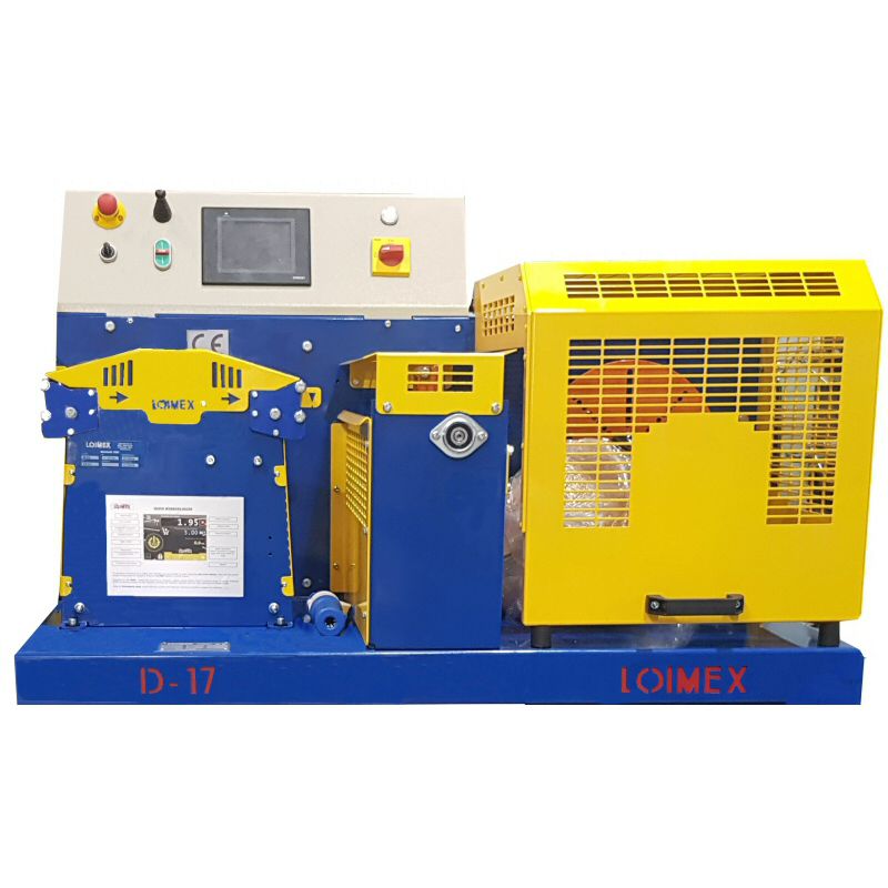 Cable coiler - D17 - LOIMEX - motorized / with length measuring device
