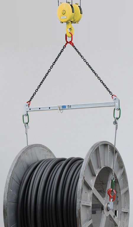 Cable drum lifter - PE210 - LOIMEX