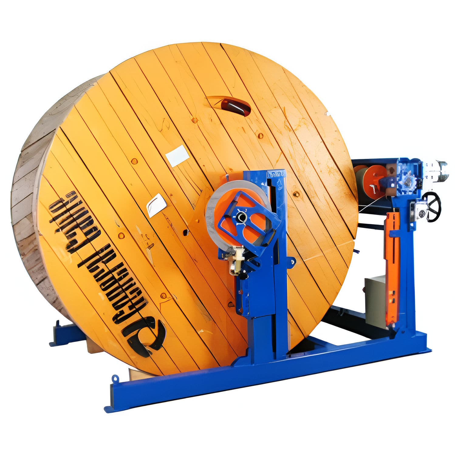 Cable drum unwinder - DVF3 - LOIMEX - cable / motorized / with shaft