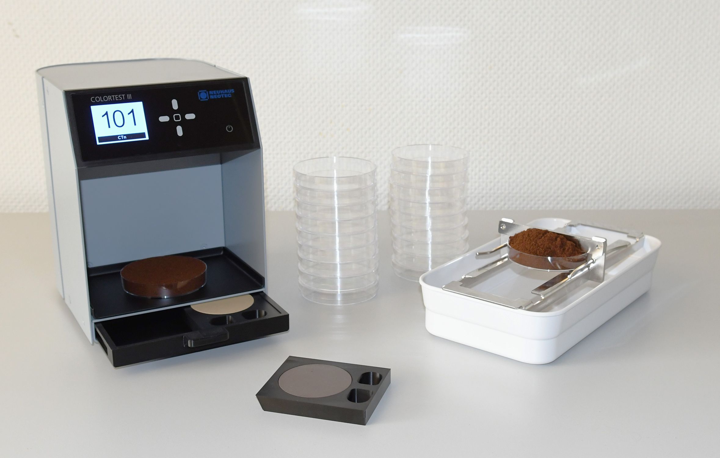 Benchtop color meter - COLORTEST III - NEUHAUS NEOTEC - roasted coffee ...