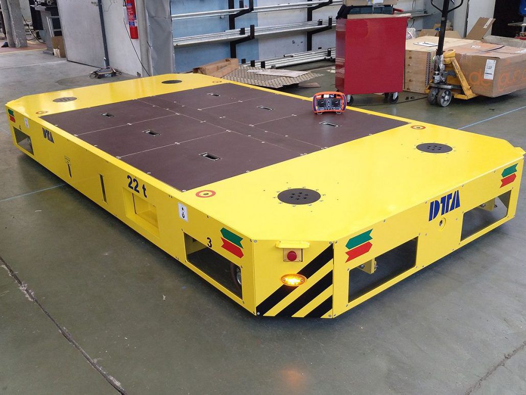 Electric self-propelled cart - DTA - 2-axle