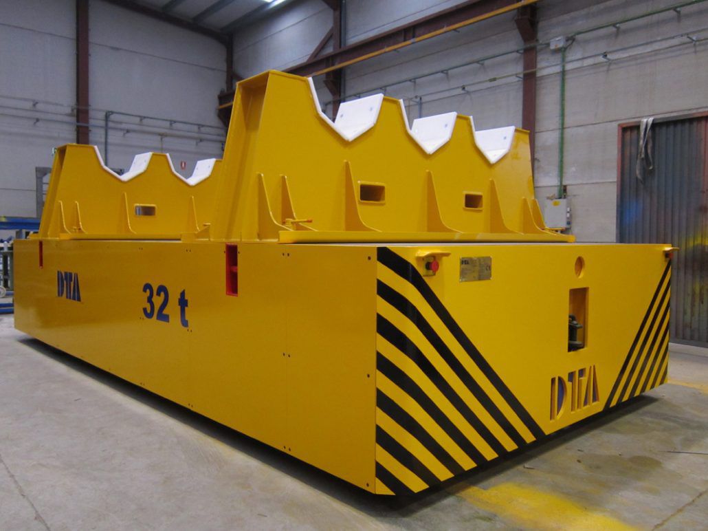 Battery-powered self-propelled cart - DTA - 2-axle