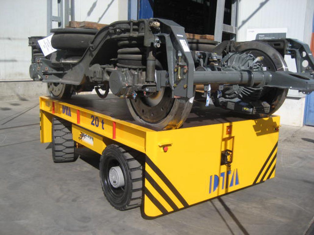 Electric self-propelled cart - DTA - 2-axle