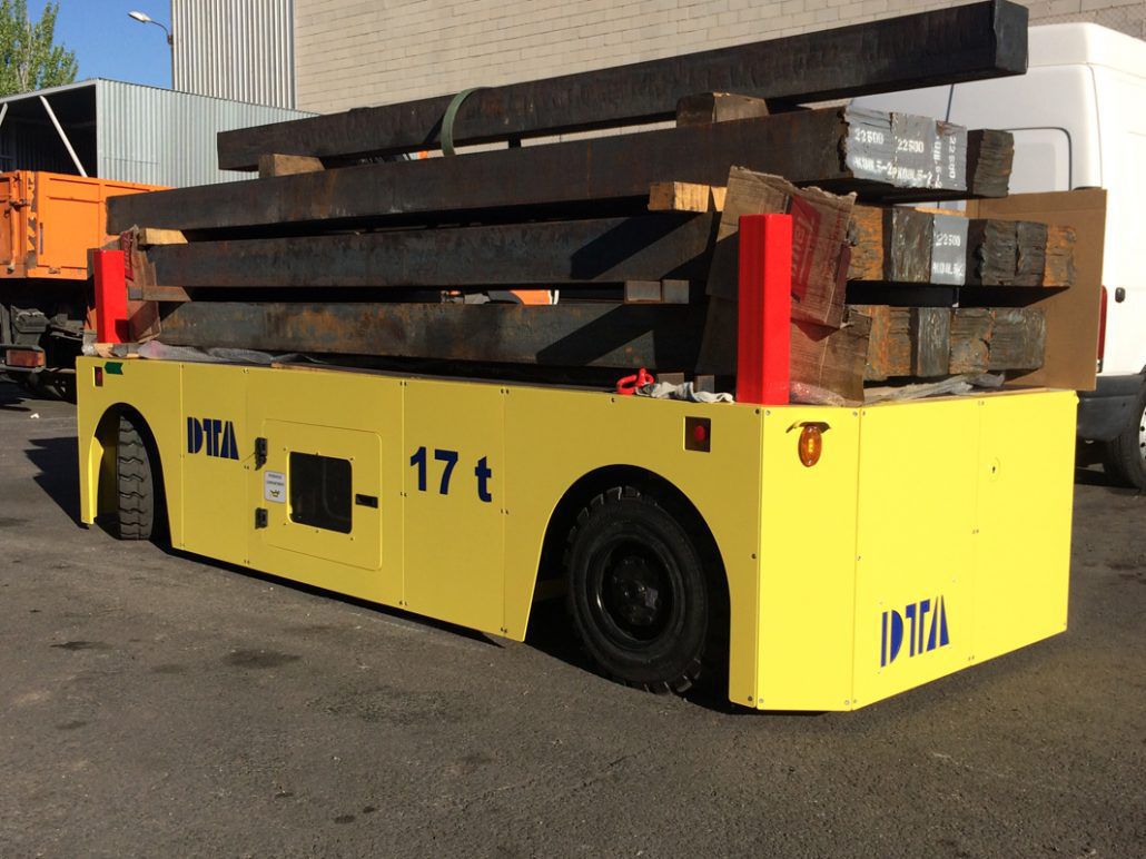 Electric self-propelled cart - DTA - 2-axle