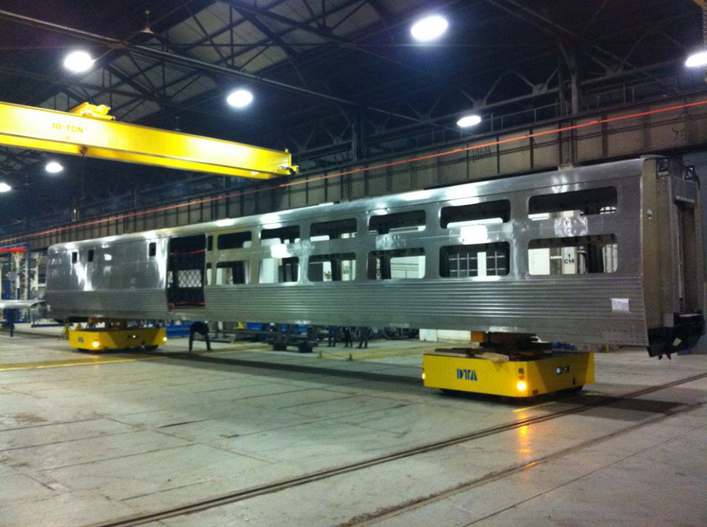 Electric self-propelled cart - DTA - 2-axle / modular