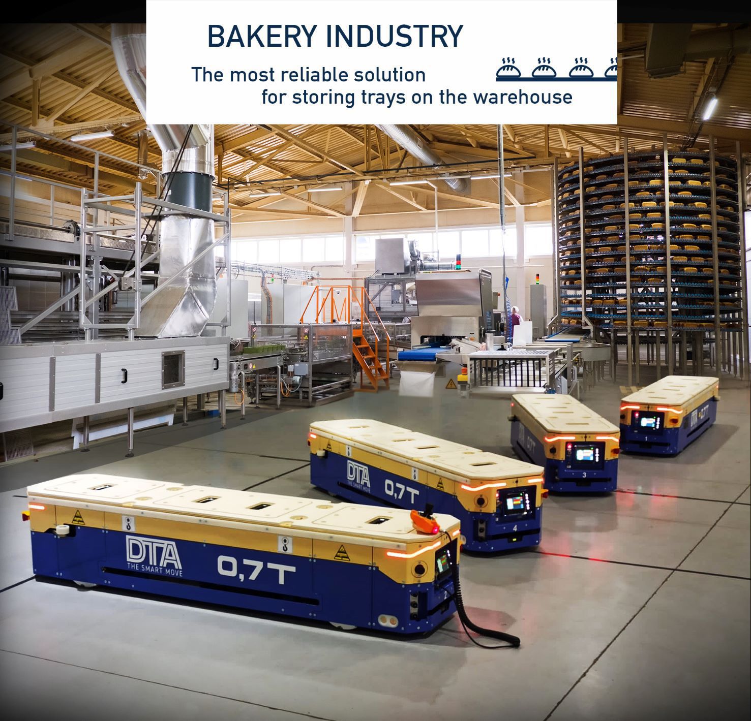 Handling AGV - DTA - for warehouse