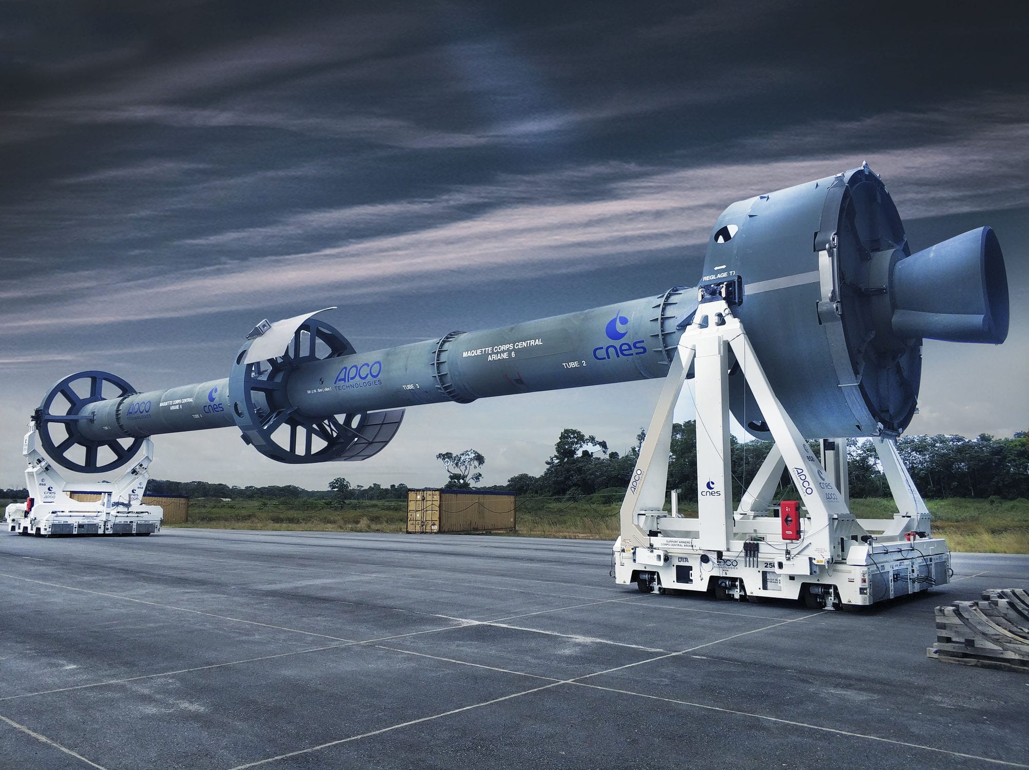 Electric self-propelled trailer - DTA - for heavy loads