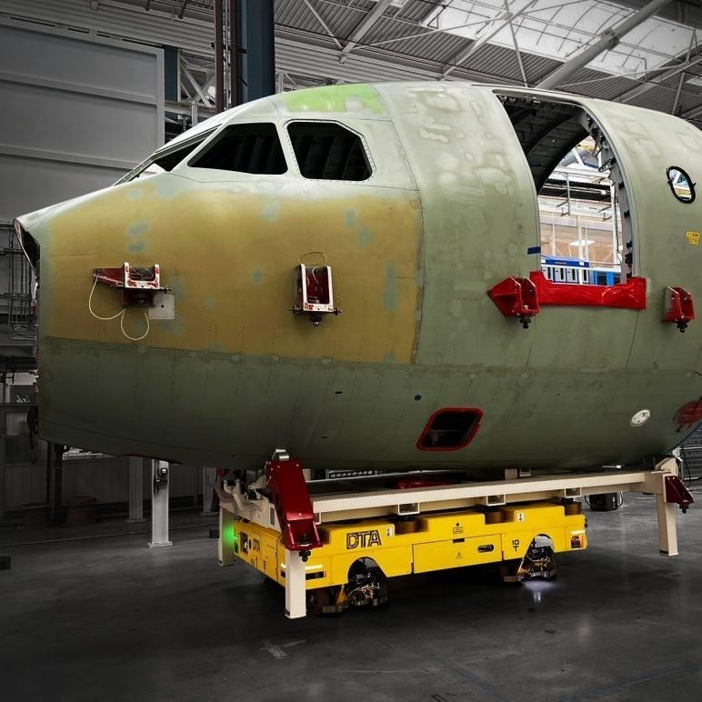 Assembly automated guided vehicle - DTA - handling / for heavy loads