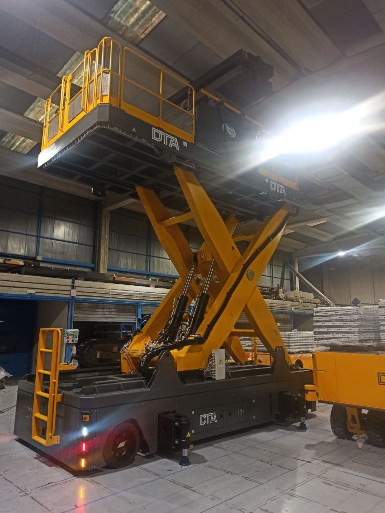 Transport automated guided vehicle - DTA - for warehouse / electric