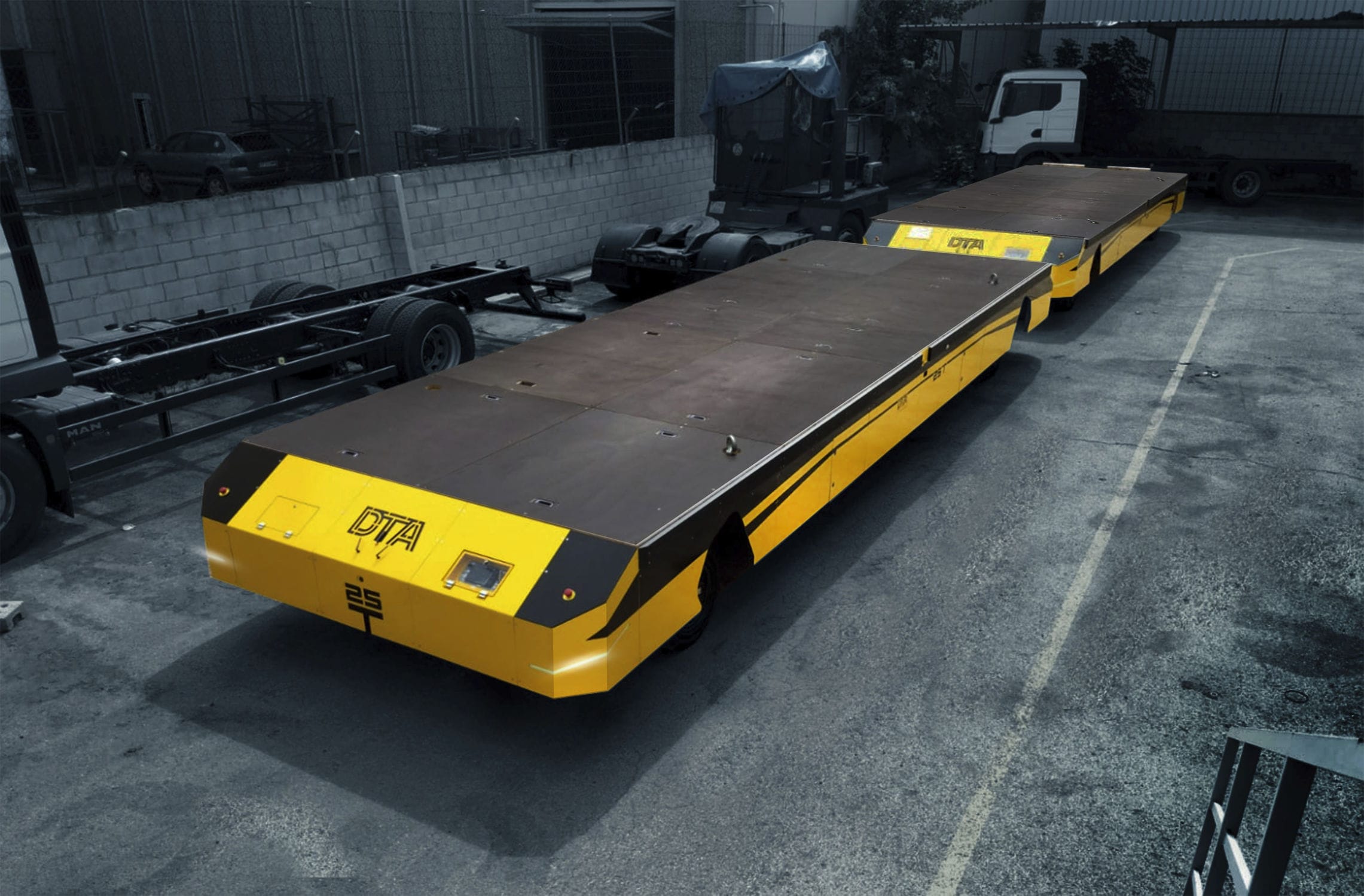 Handling AGV - DTA - synchronized