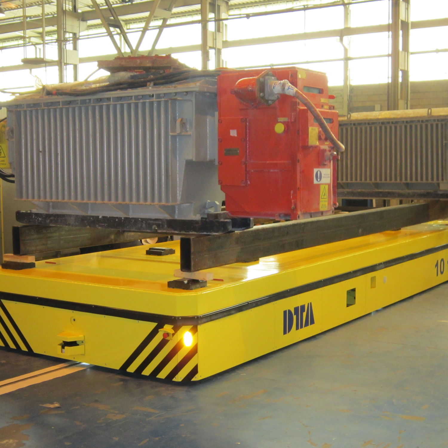 Handling automated guided vehicle - DTA - for heavy loads / optic ...