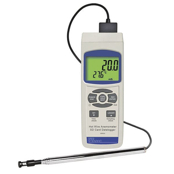 Hot-wire anemometer - 850024 - NEURTEK - digital / portable