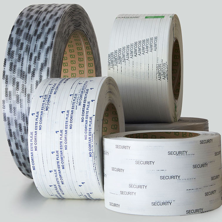 Attachment strap - Plasticband S.A. - for automatic machines / custom-made