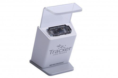 2D code reader - Tracxer TS201 series - Micronic - 1D / data-matrix / desk