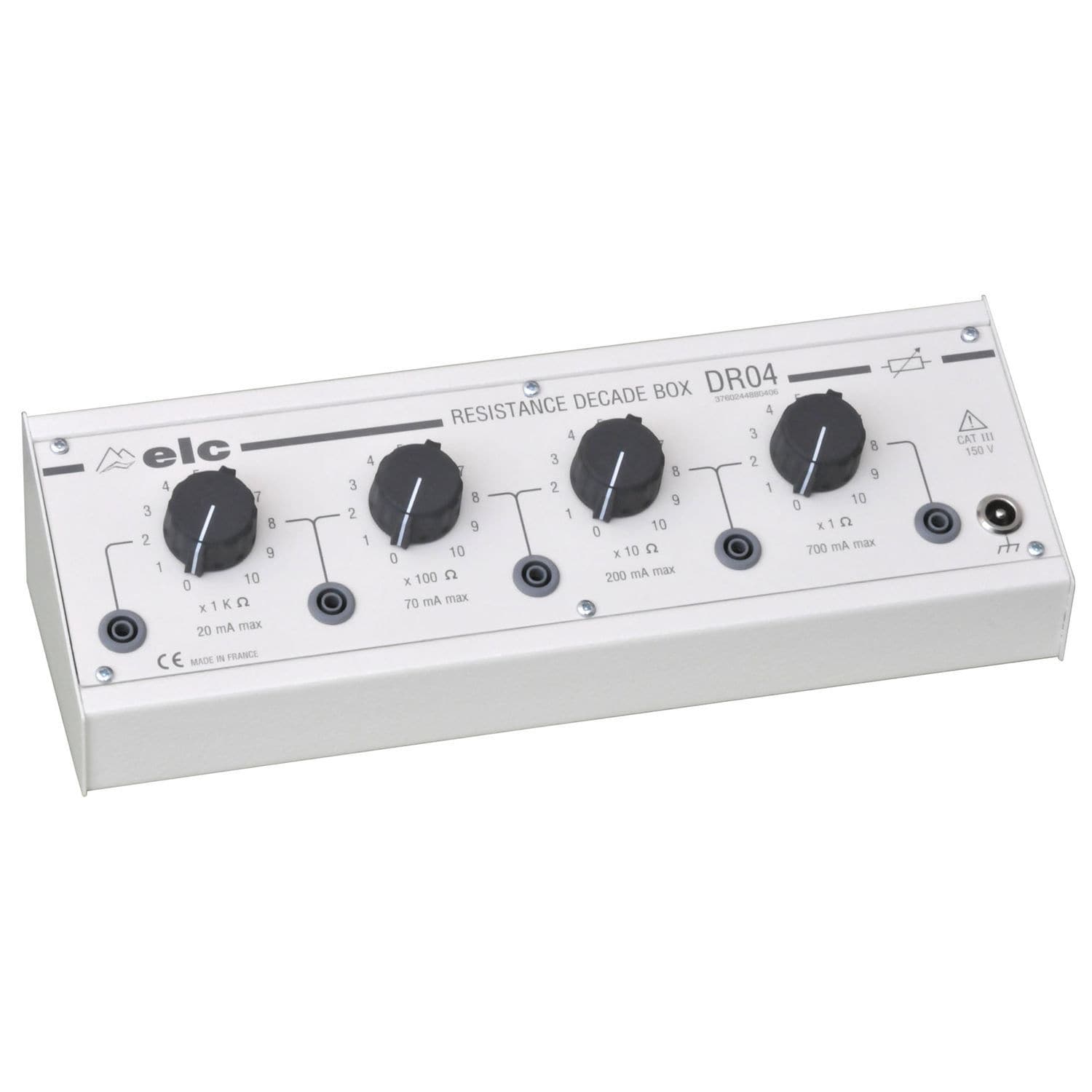 Resistance decade box - DR04 - ELC construction électronique - high ...