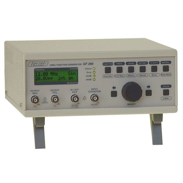 Function generator - GF266 - ELC construction électronique - frequency ...