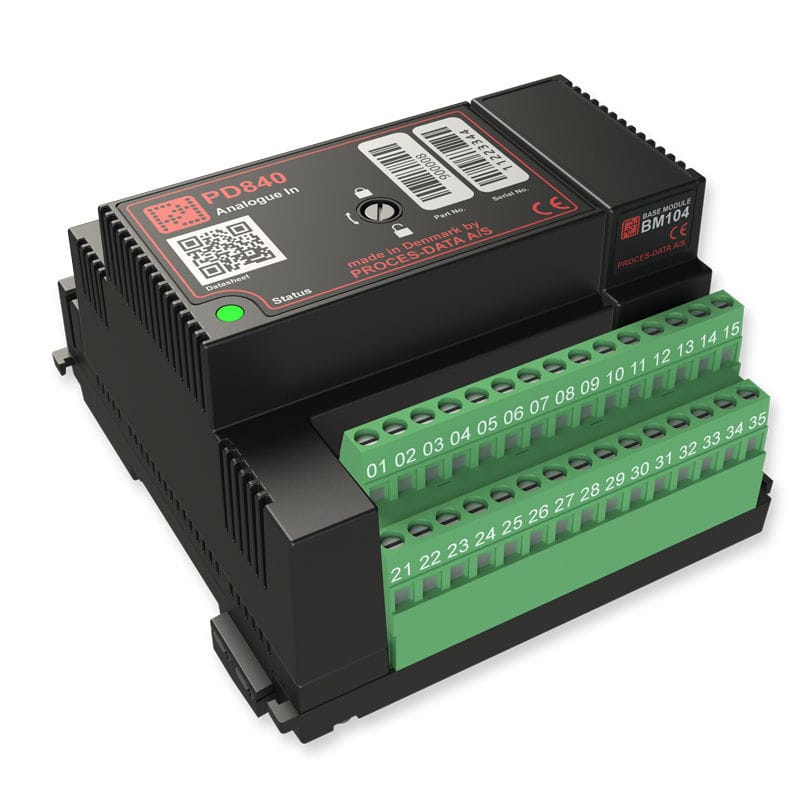 Analog I/O module - PD840 - PROCES-DATA A/S - network / automation ...