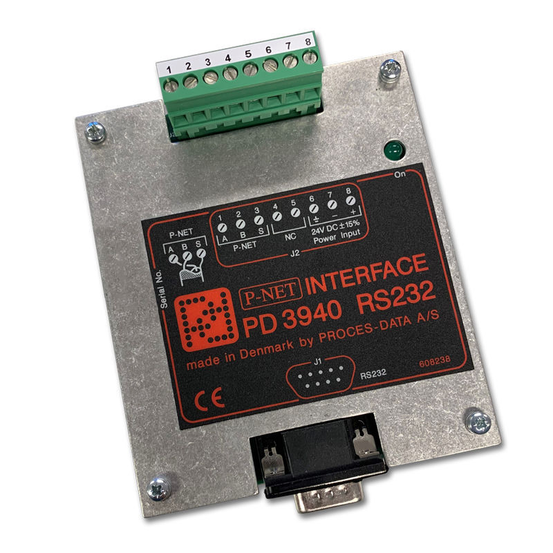 RS232 converter - PD3940 - PROCES-DATA A/S - analog / digital / fieldbus