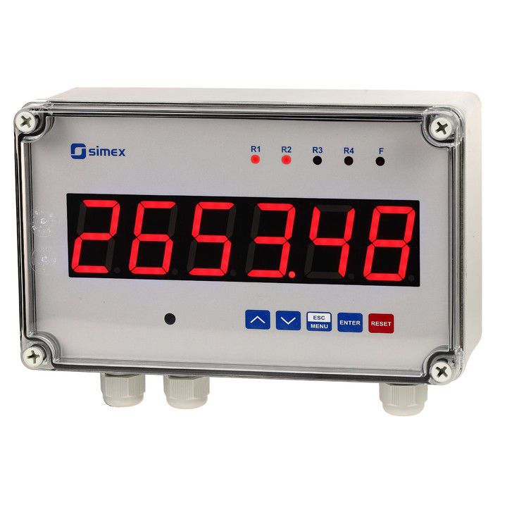 Pulse counter - SLIK-638 series - SIMEX Sp. z o.o. - binary / 6-digit ...