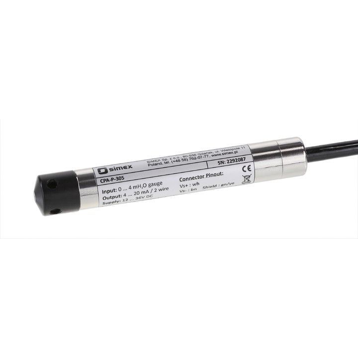 Hydrostatic level probe - CPA-P-305 series - SIMEX Sp. z o.o. - for ...