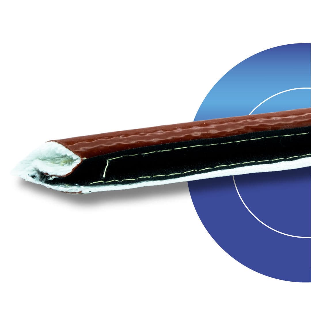 Thermal protection sleeve - SCS THT VELCRO - FAVIER GROUP - braided ...