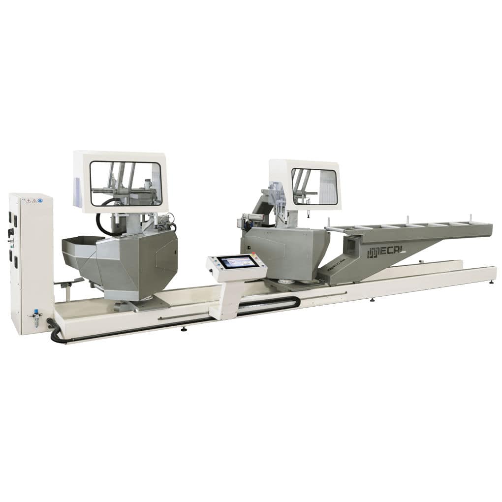 Aluminum double-head miter saw - TDC 622 EDGEMASTER-5A - MECAL - CNC