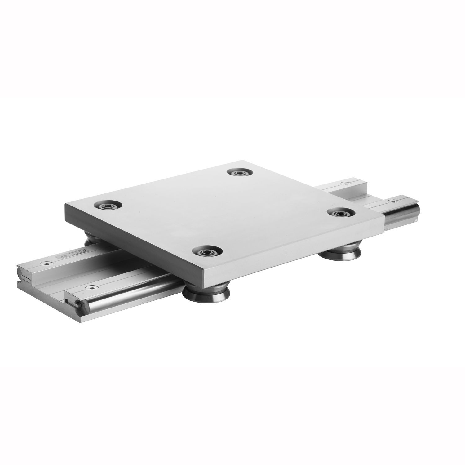 Skate wheel linear guide - AG series - C.T.S. - aluminum / for heavy ...