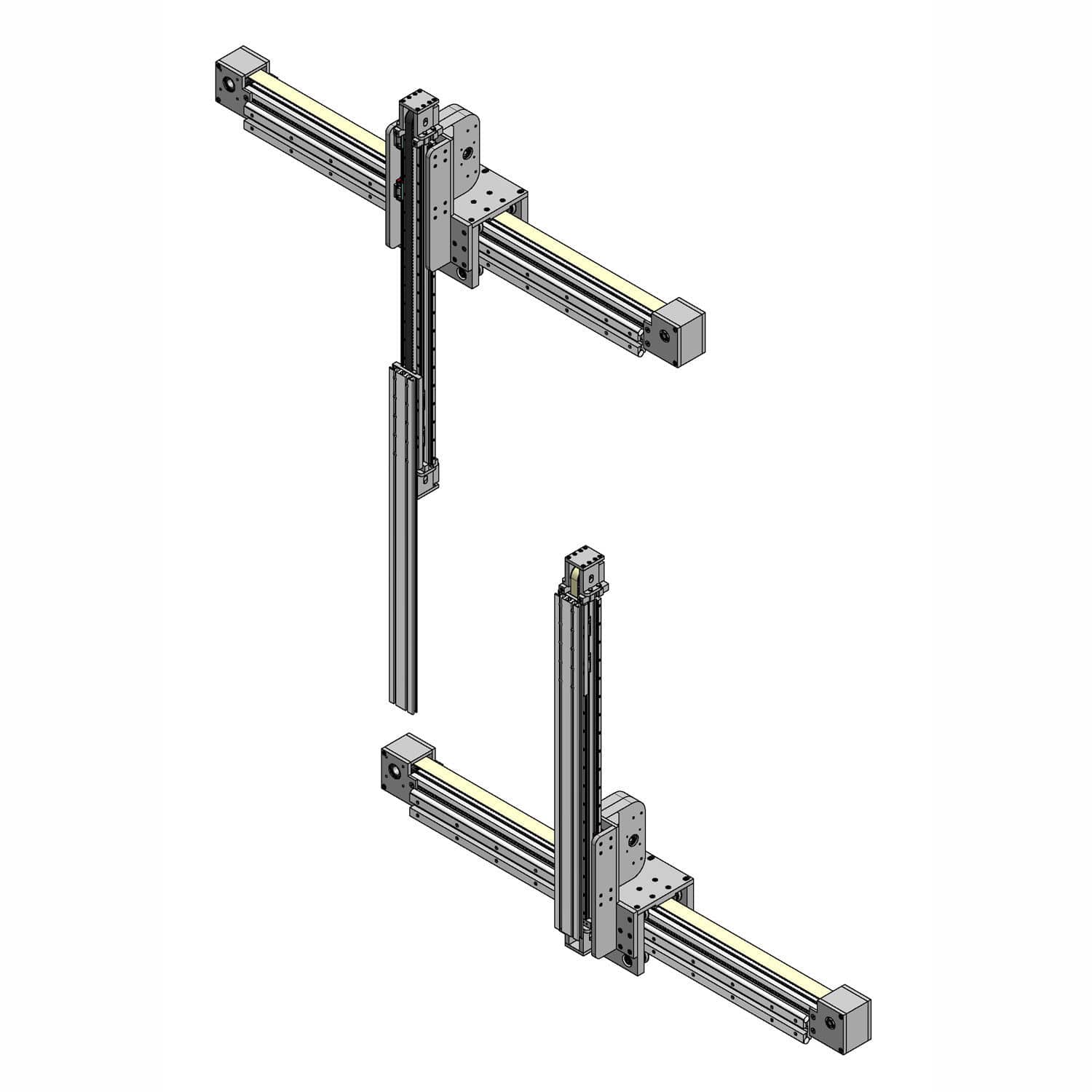 Belt-driven linear unit - C.T.S. - electric / horizontal / vertical