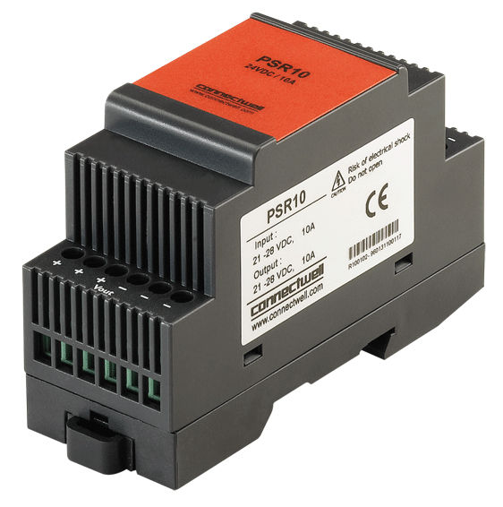 Switch-mode DC redundancy module - 24 V, 10 A | PSR10 - Connectwell ...