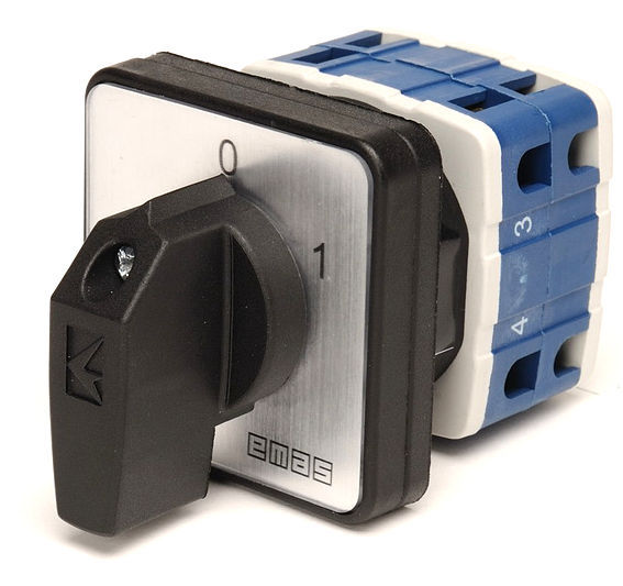 Cam switch - PSA010AK331S - EMAS - 3-pole / electromechanical