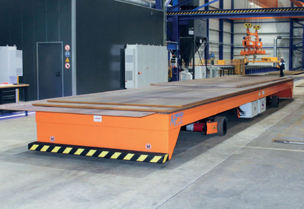 Handling AGV - SHIFTER TRAILER - ACTEMIUM - transfer / loading / for ...