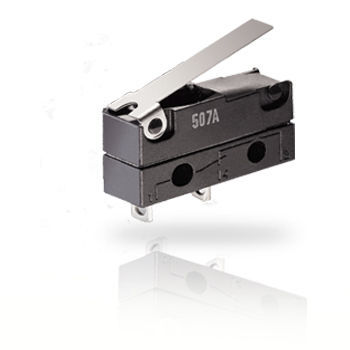 Lever micro-switch - DCJK - CHERRY - single-pole / waterproof / DC