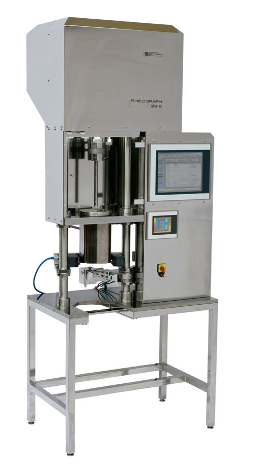 Capillary rheometer - Rheograph 25 E - Göttfert Werkstoff-Prüfmaschinen ...