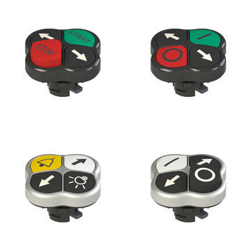 Touch push-button switch - E2 PQ Series - Pizzato Elettrica - IP67 ...